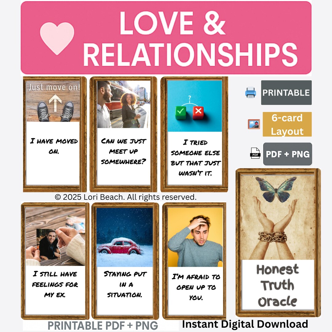 Oracle Deck Tarot Deck Companion 80-card Mini Deck Instant Download ...