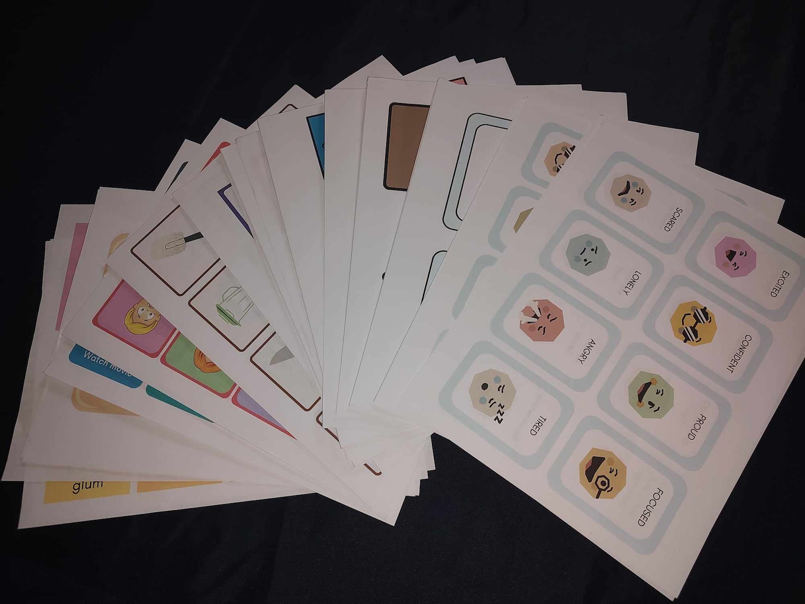 111 Communication Cards-600 Images Keyword. JPEG Print at Home, Instant ...