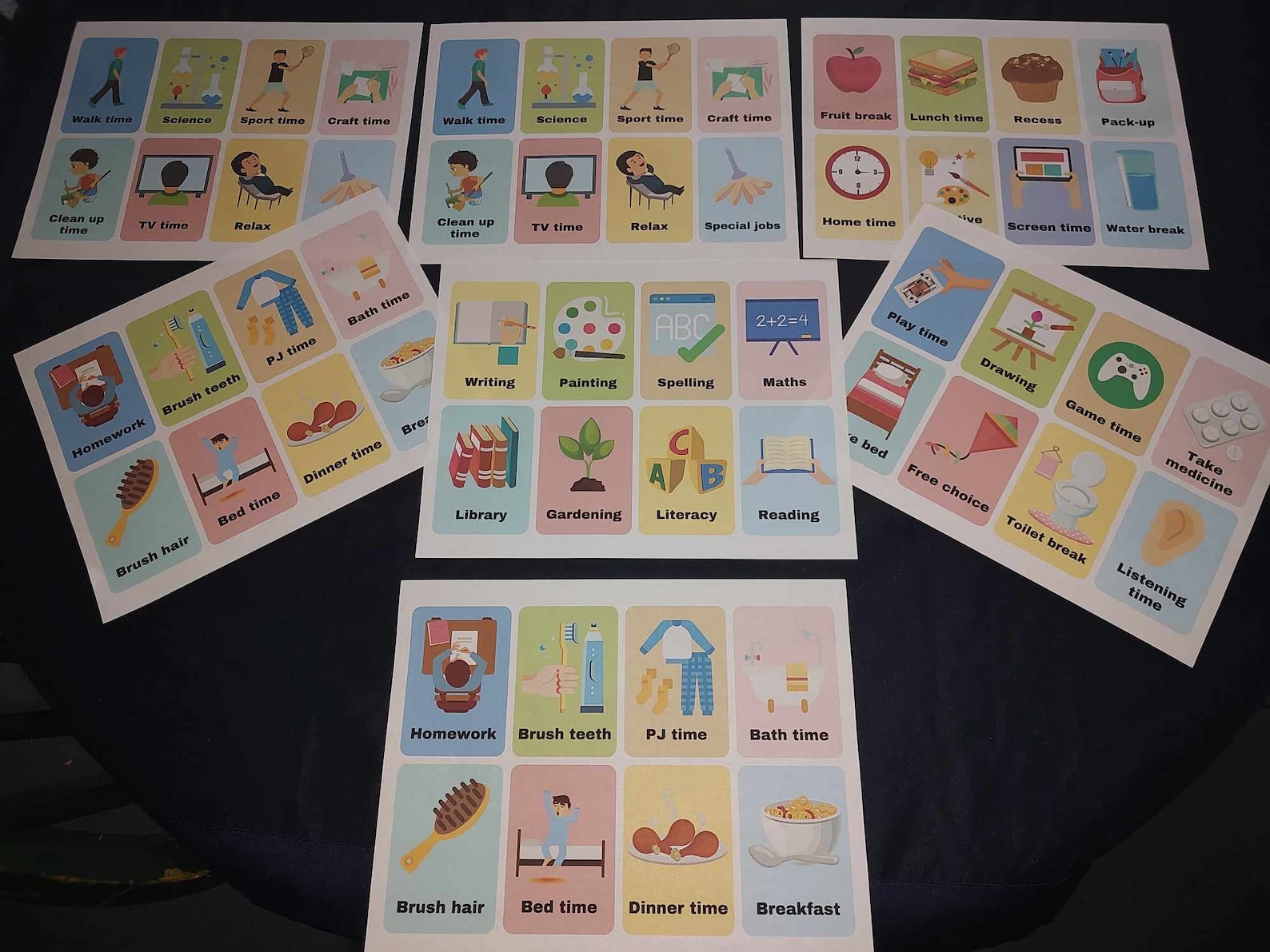 111 Communication Cards-600 Images Keyword. JPEG Print at Home, Instant ...