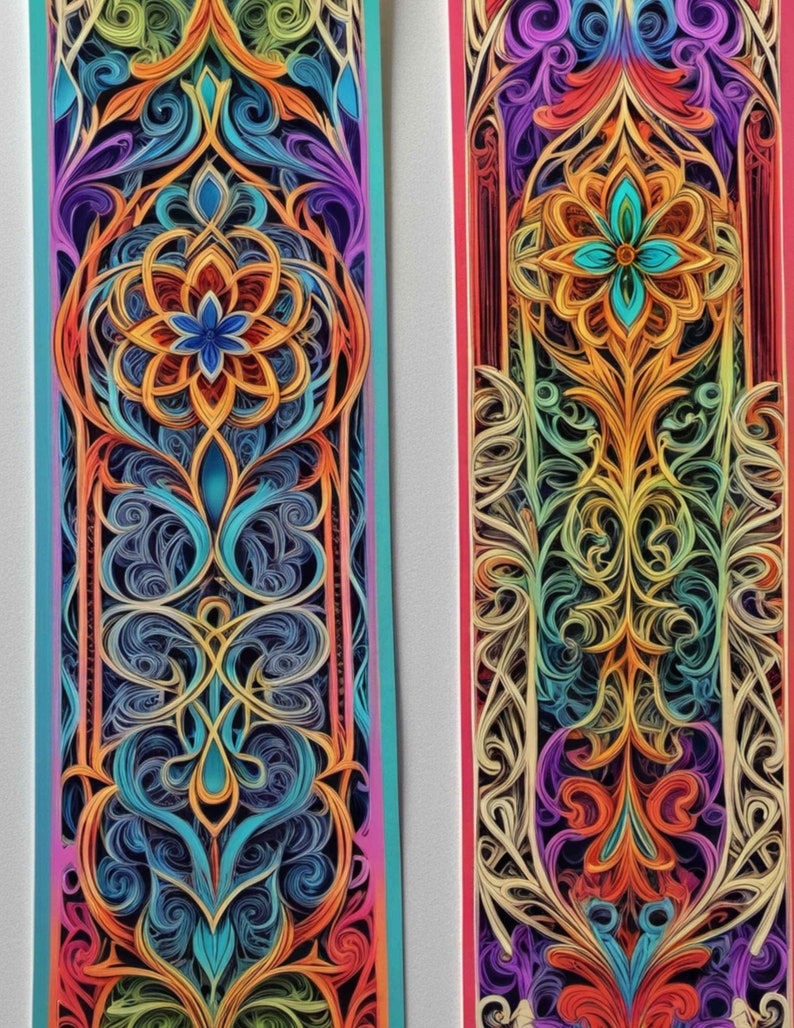 Get Your Hands on a Set of 30 Geometric Bookmarks in Digital Format ...