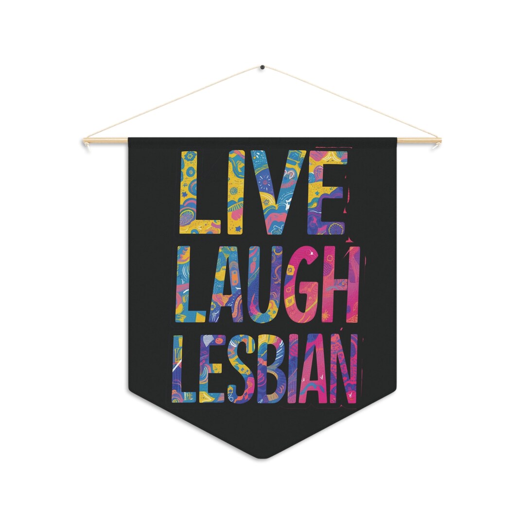 LGBTQIA Pride Pennants 100% Poly Twill 18 21 Pride Lesbian, WLW, GLG ...