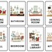111 Communication Cards-600 Images Keyword. JPEG Print at Home, Instant ...