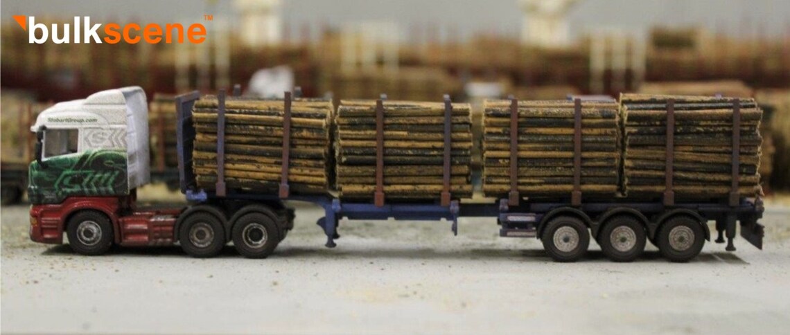 Bulkscene 40mm Small Diameter Timber Logs for Hornby R6792/R6847/R6848 ...
