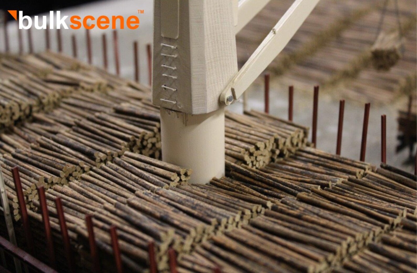 Bulkscene 128mm Small Diameter Timber Logs for Hornby R6792/R6847/R6848 ...