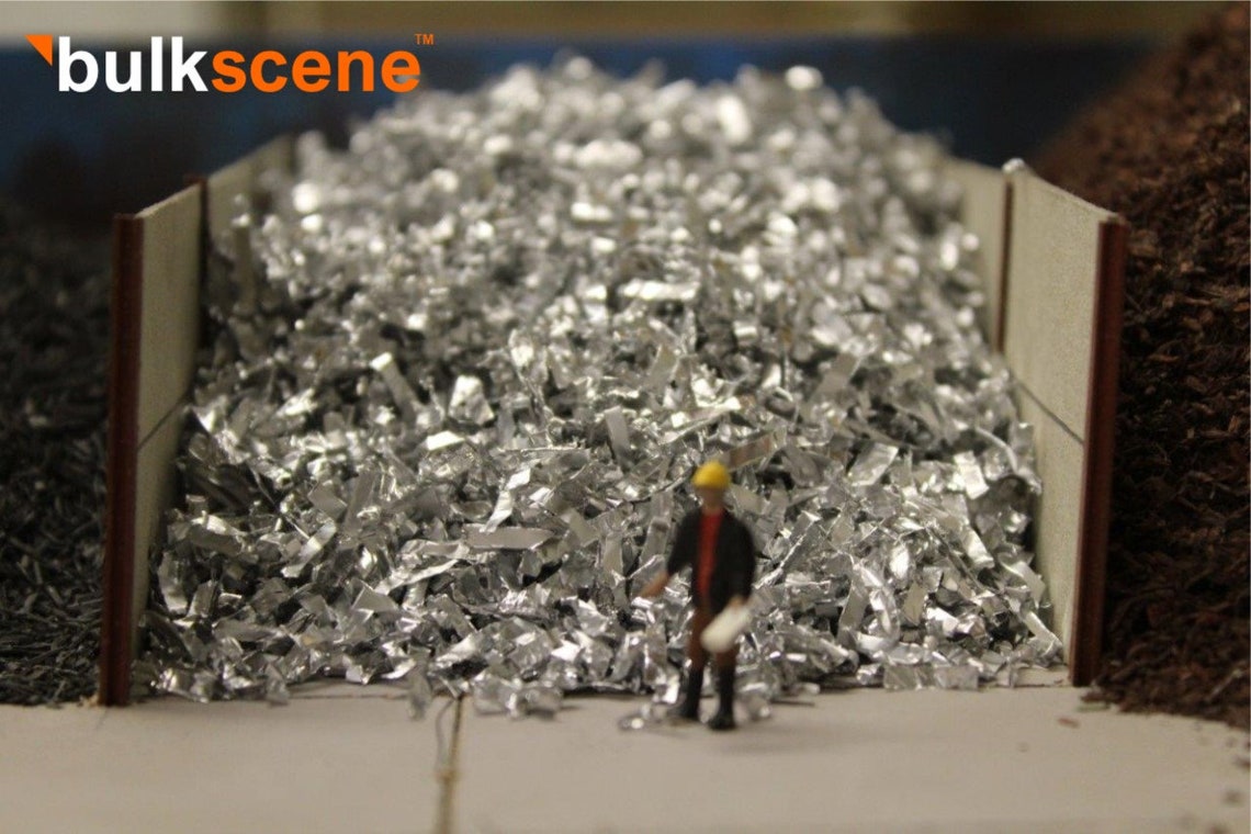 Bulkscene Model Scrap Metal Aluminium Loose Fill LARGE Grade OO/HO ...