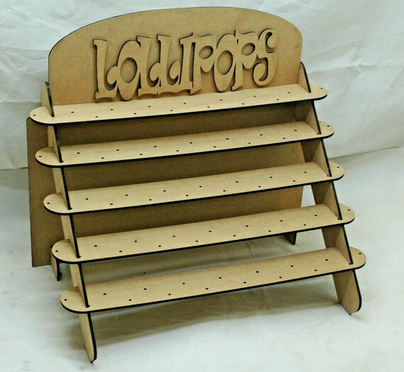 Lollipop Wooden Display Stand