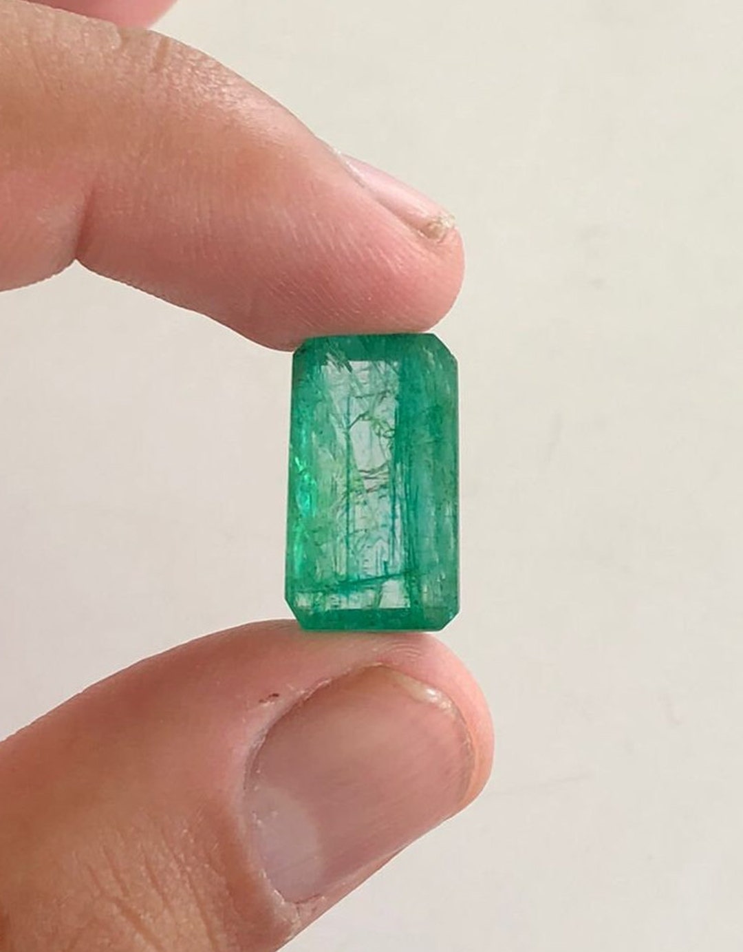 Natural Beryl Green Emerald Gemstone, Beryl Green Emerald, Emerald ...