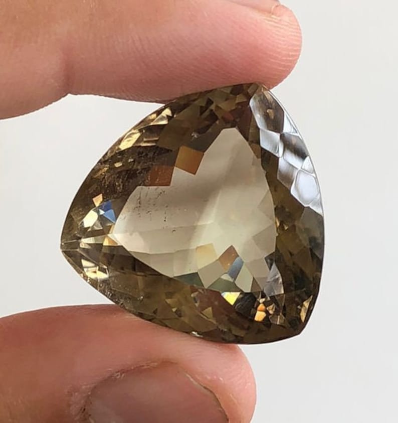 Gorgeous Smoky Quartz Gemstone, Natural Faceted Smoky Quartz, Top ...