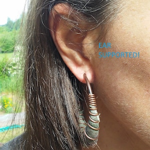 Ear Support Lobe Lifters Silver Fox Color - Stabilize & Lift Earlobes ...