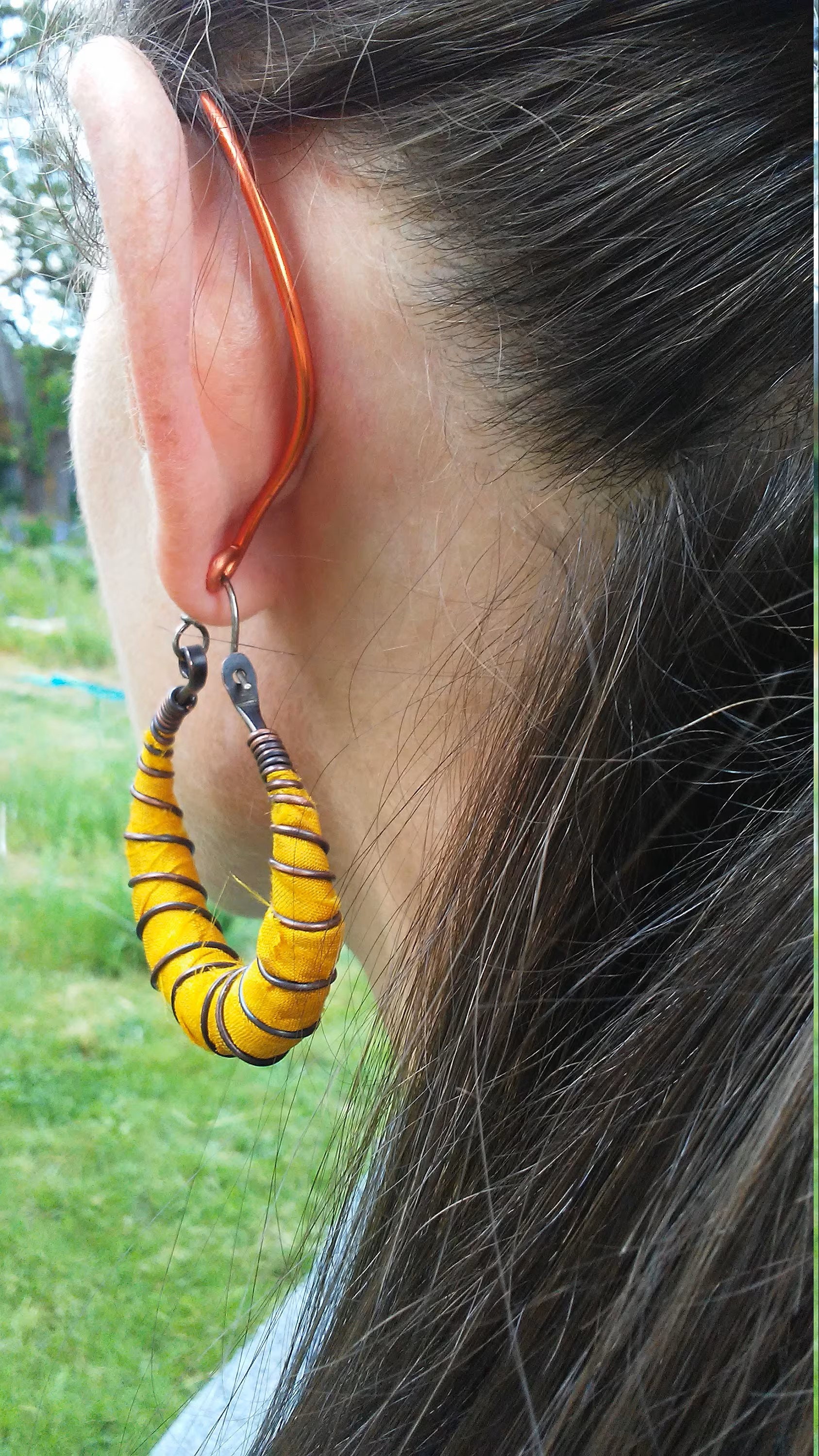 Honey Color Ear Support Lobe Lifters – Stabilize & Lift Earlobes ...