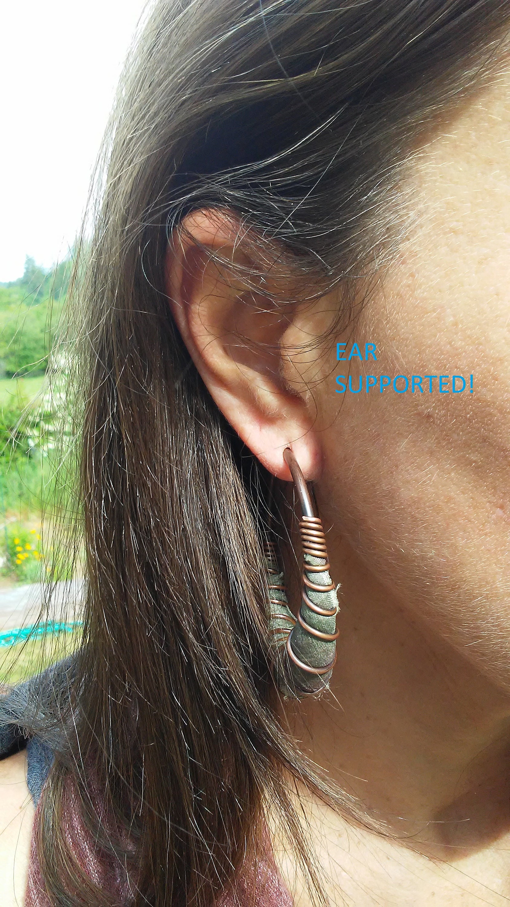 Ear Support Lobe Lifters: Copper Fox Color. They Lift Lobes and Make ...