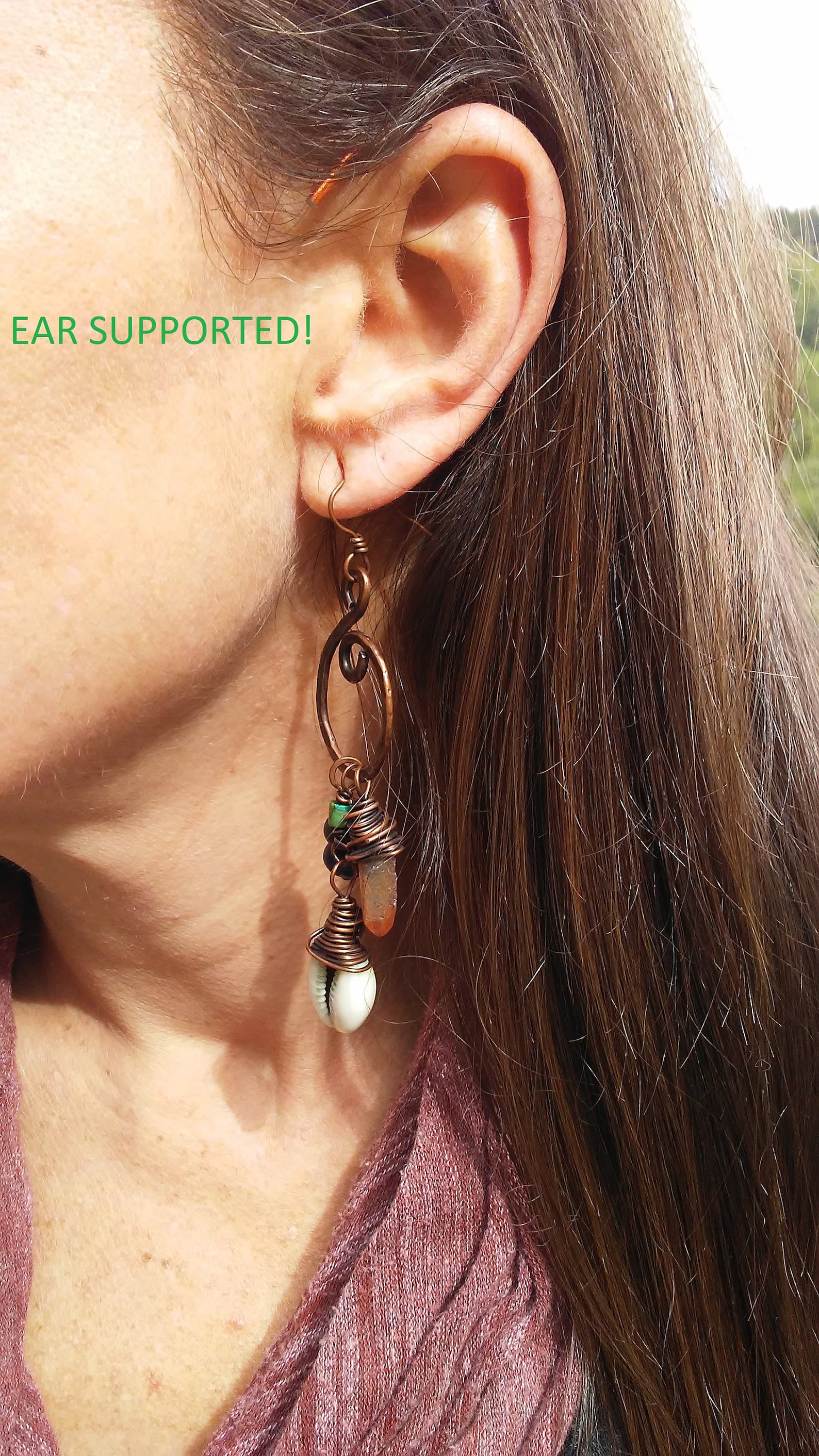 Ear Support Lobe Lifters Silver Fox Color - Stabilize & Lift Earlobes ...