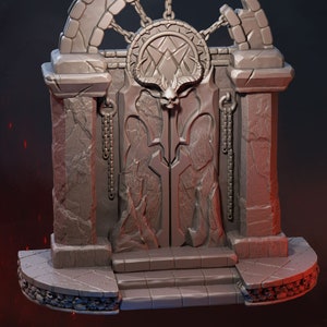 Gates of Eternity 32mm Great Grimoire Terrain Scenery 3D Printed Resin ...