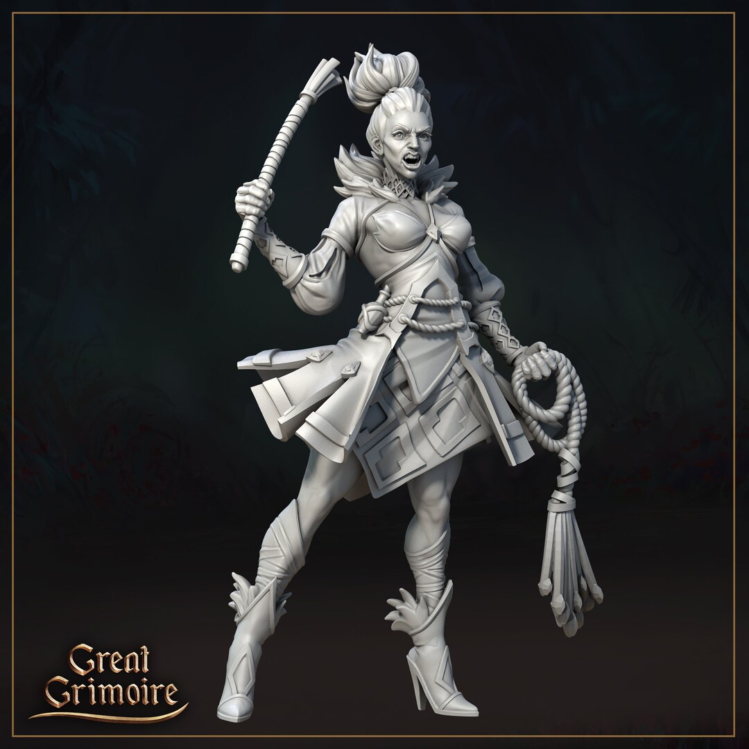 Elphaba, the Bad Witch 32mm Great Grimoire 3D Printed Resin Miniature ...