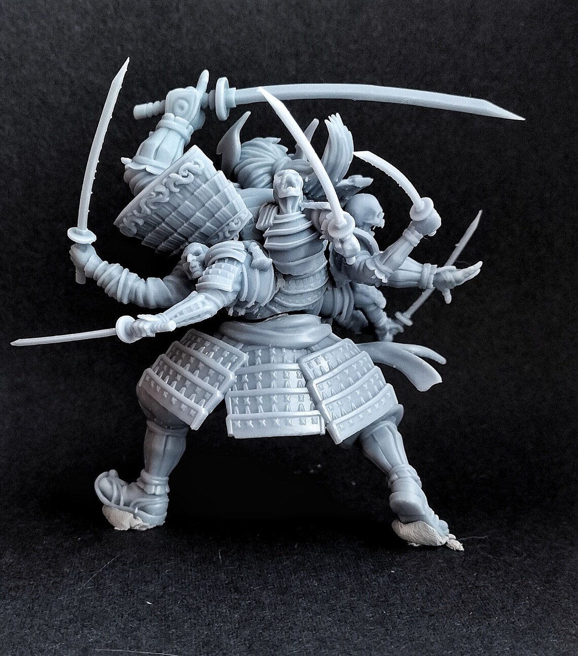 Undead Samurai 75mm Great Grimoire 3D Printed Resin | Etsy UK