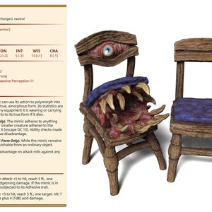 Mimic Pack 32mm Printed Obsession 3D Printed Resin Miniature Ttgaming ...