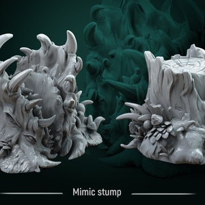 Mimic Pack 32mm White Werewolf Tavern 3D Printed Resin Miniature ...