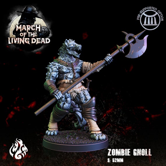 Zombie Gnoll 32mm Crippled God Foundry 3D Printed Resin - Etsy