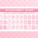 Pink Desktop Icons Set, 100+ Aesthetic Icon Bundle, Custom Windows Mac ...