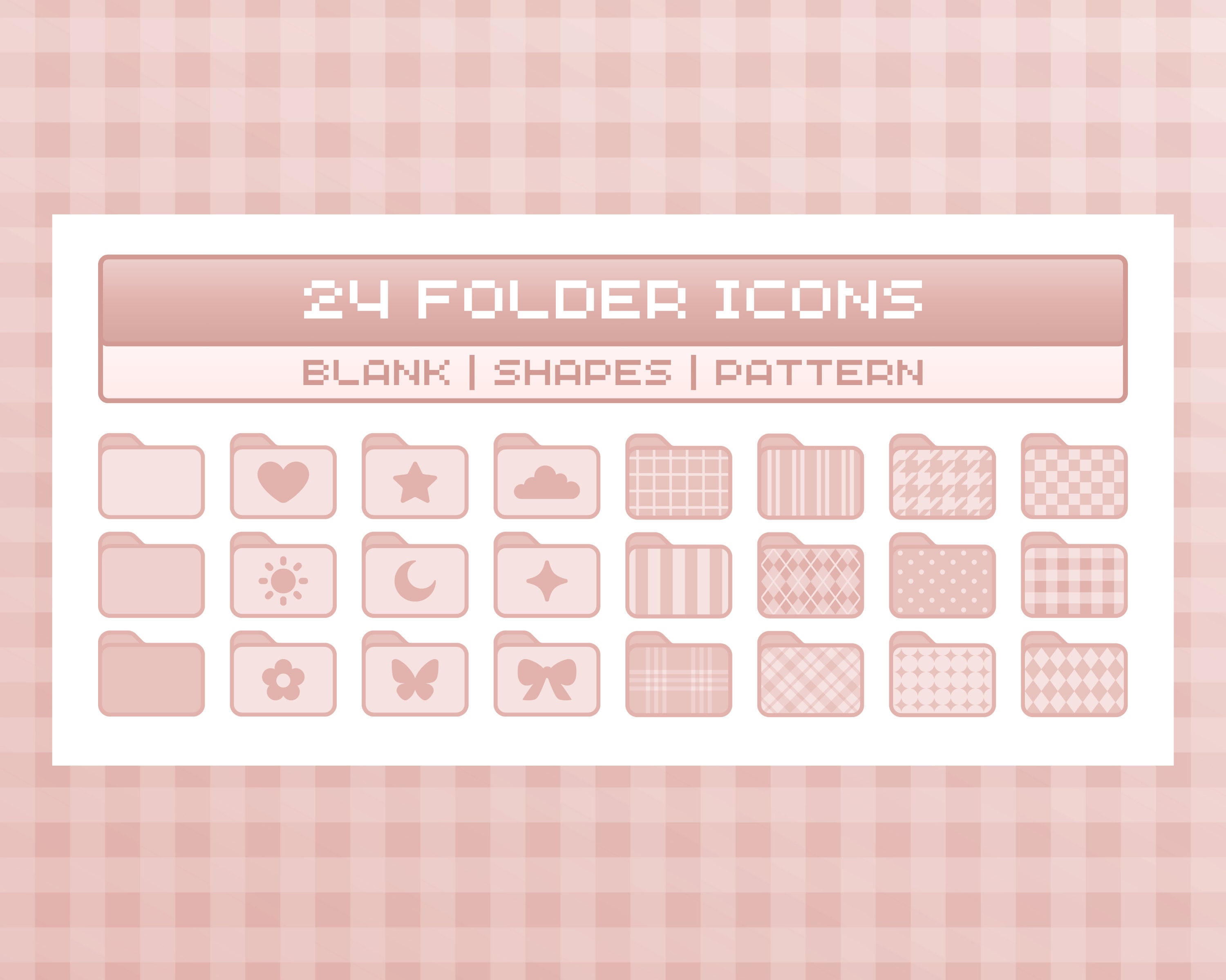 Beige Desktop Icons Set, 100+ Aesthetic Icon Bundle, Custom Windows Mac ...