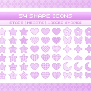 Purple Desktop Icons Set, 100+ Aesthetic Icon Bundle, Custom Windows ...