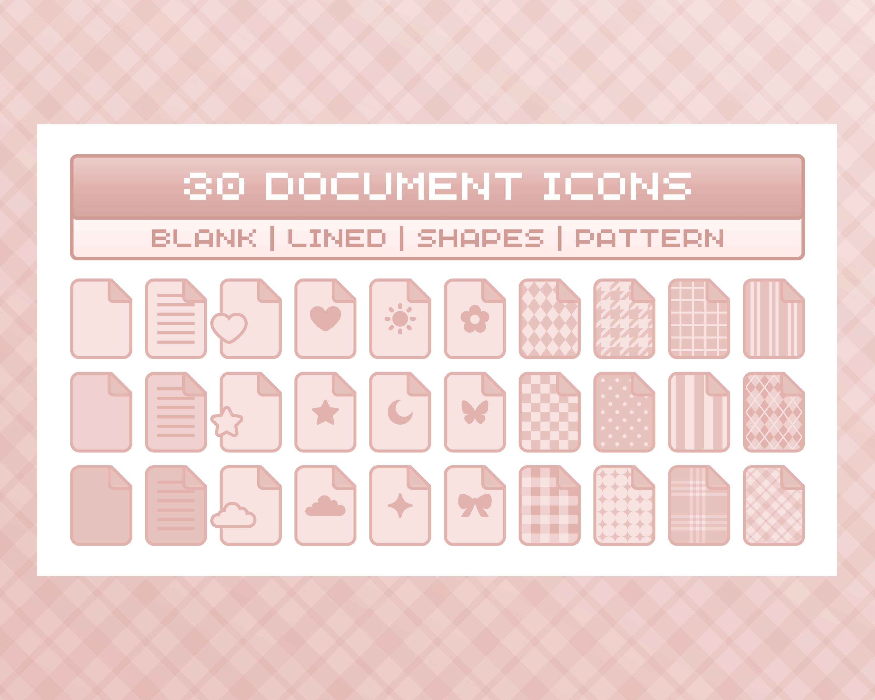 Beige Desktop Icons Set, 100+ Aesthetic Icon Bundle, Custom Windows Mac ...