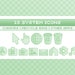 Green Desktop Icons Set, 100+ Aesthetic Icon Bundle, Custom Windows Mac ...