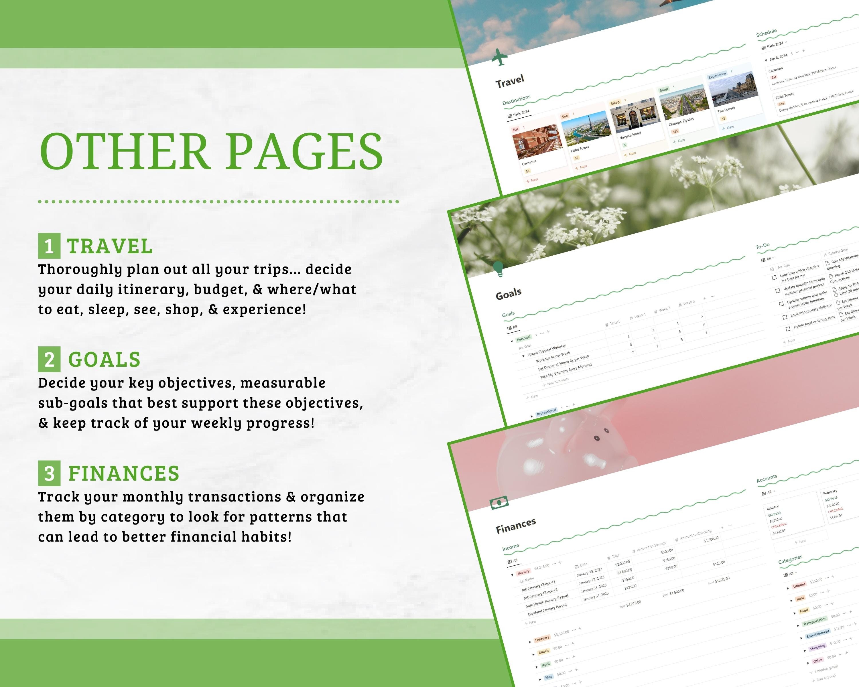 Student Cottagecore Notion Planner, Aesthetic Academic Notion Template ...