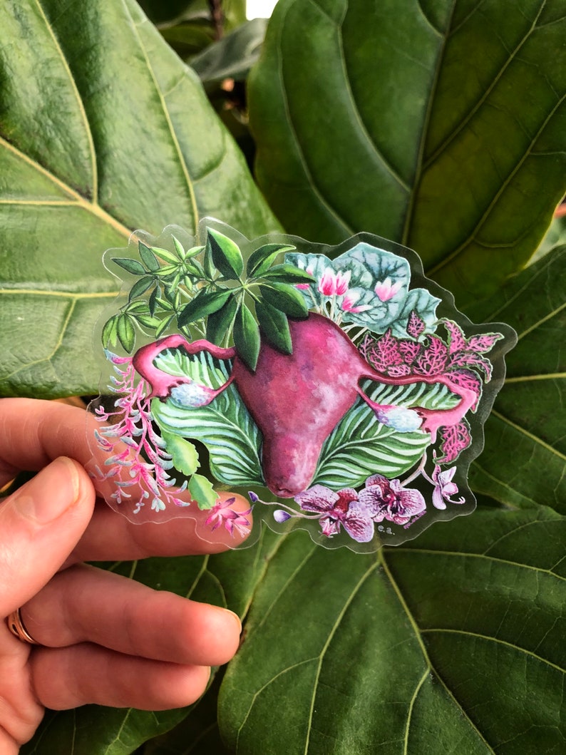 Clear Vinyl Stickers - Etsy