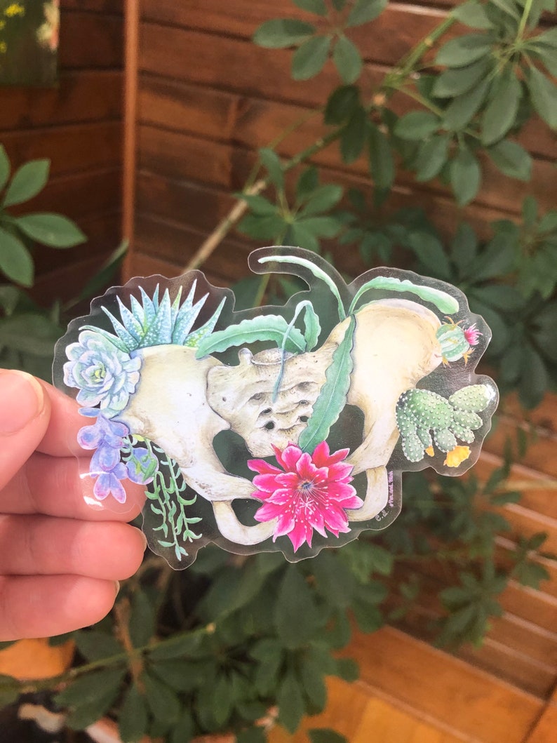 Clear Vinyl Stickers - Etsy