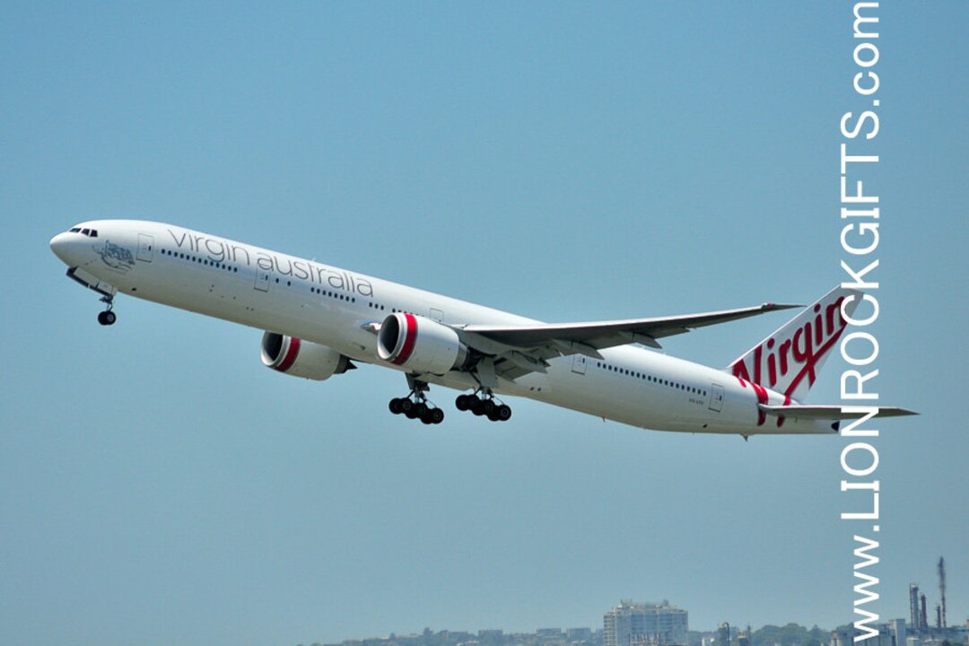 Virgin Australia Airlines | B777-300ER | VH-VPF | Photo - Etsy