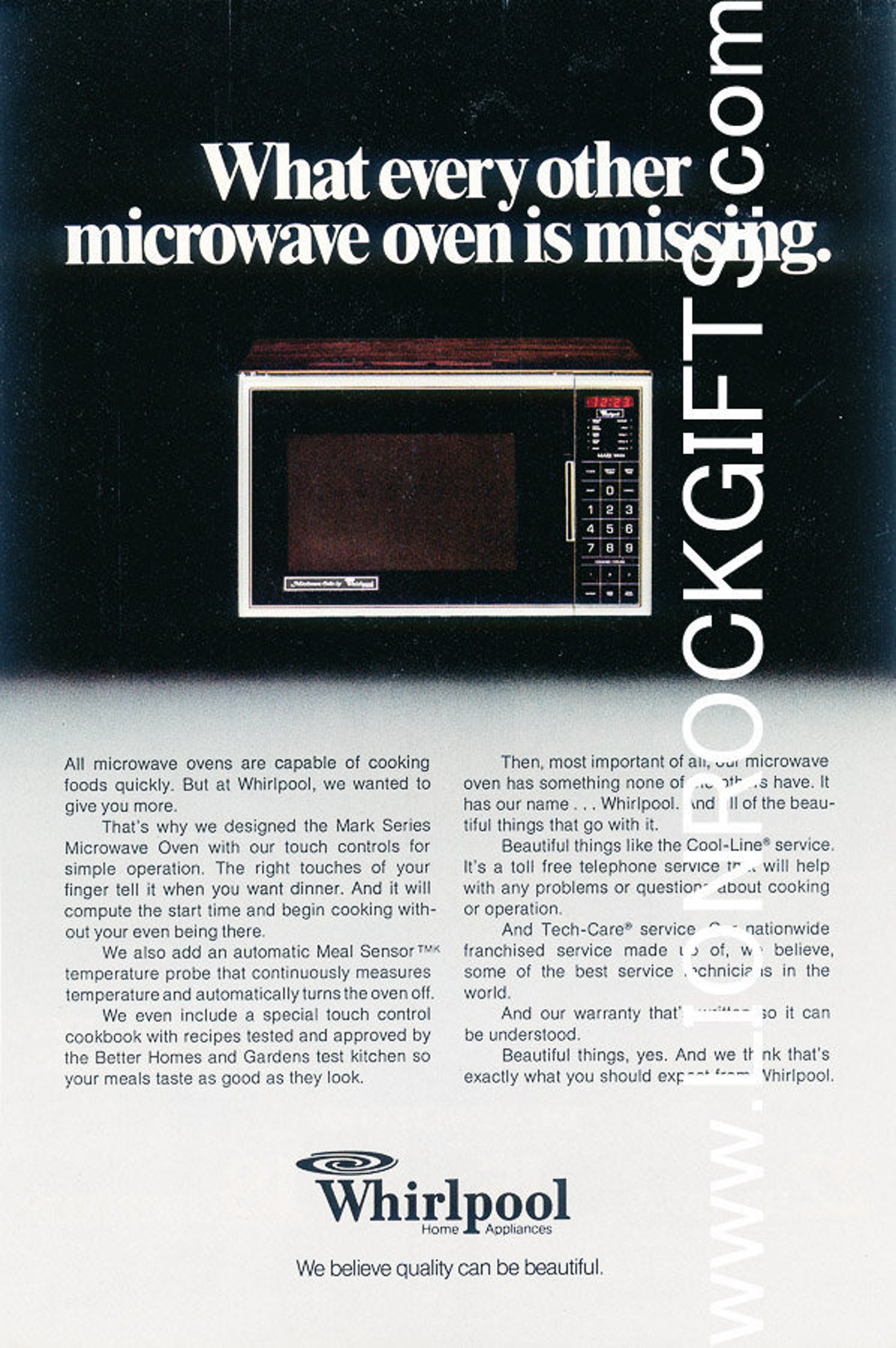 Whirlpool | Microwave | 1978 | Advertisement - Etsy
