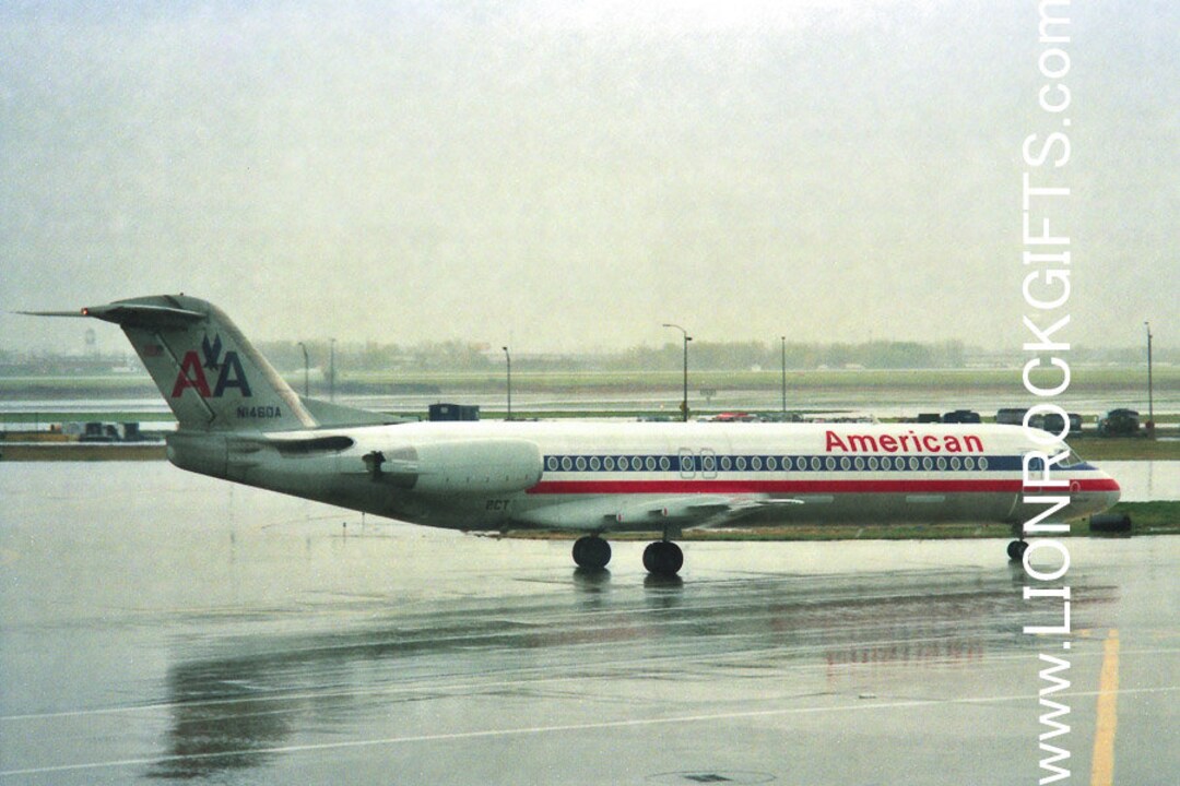 American Airlines Fokker F100 N1460A Photo - Etsy