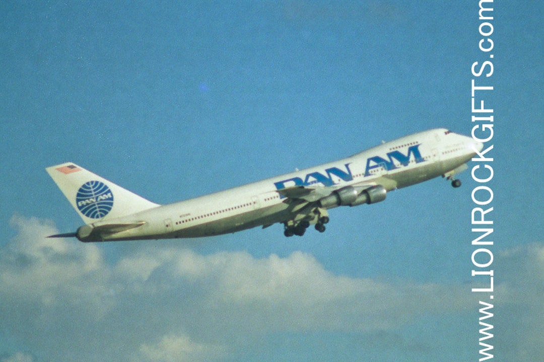 Pan American World Airways PAN AM B747-200B N723PA Photo - Etsy