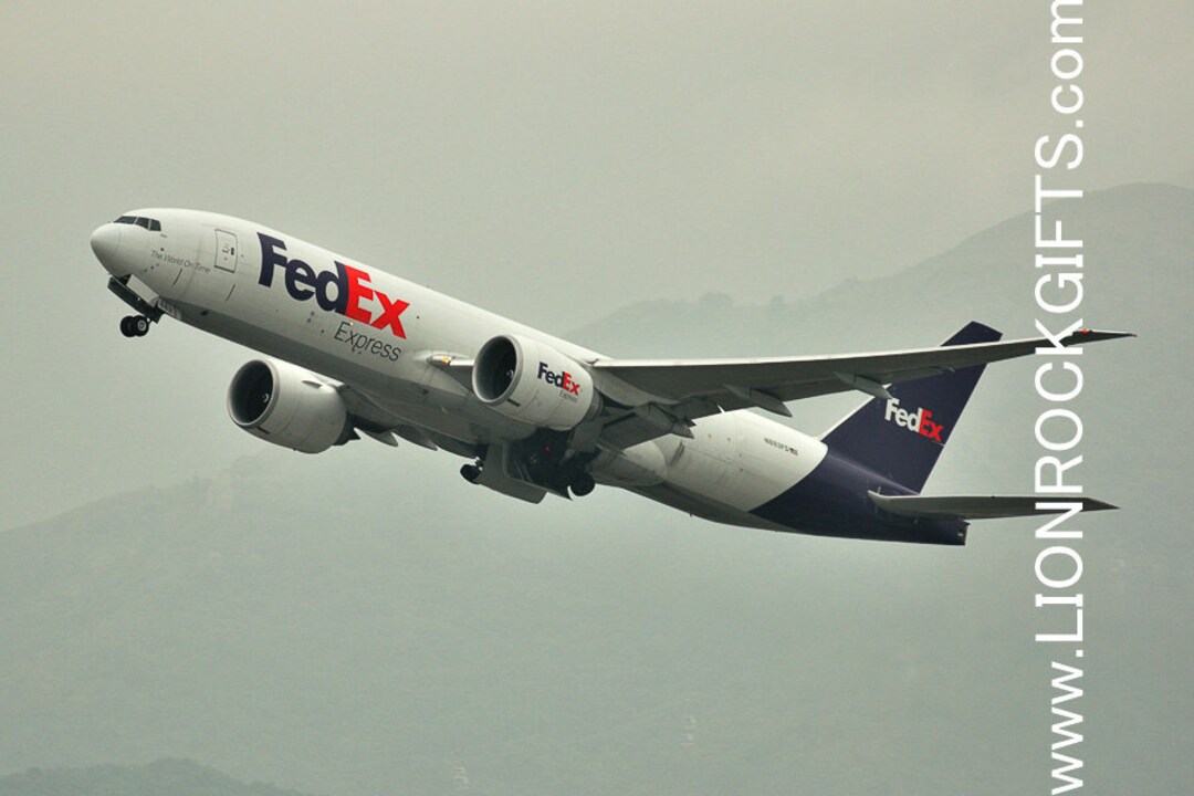 Fedex Express | B777F | N883FD | Photo - Etsy