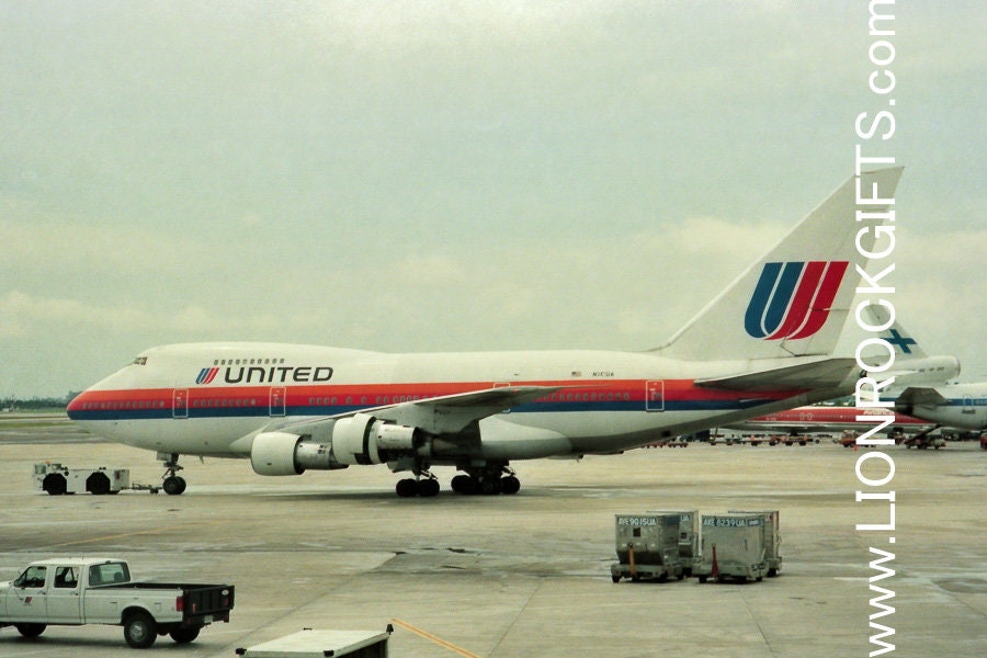United Airlines | B747SP | N141UA | Photo - Etsy