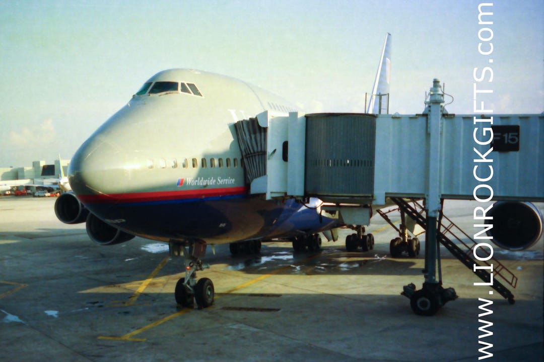 United Airlines | B747SP | N145UA | Print - Etsy