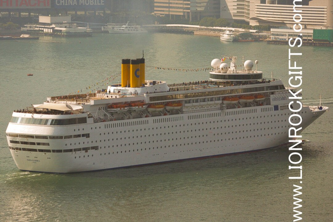 Costa Cruises | "costa Classica" | Photo - Etsy