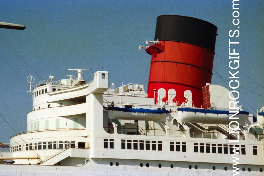 Cunard Line RMS queen Mary Photo 2 - Etsy