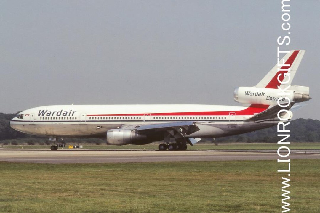 Wardair Canada | DC-10-30 | C-GXRB | Photo - Etsy