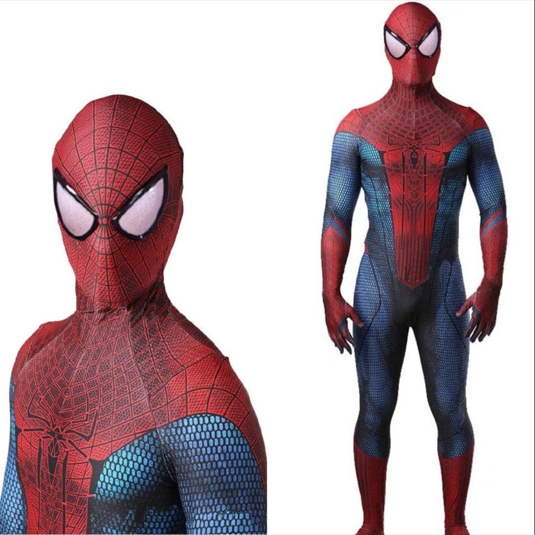 Halloween Costume Spiderman TASM 1 Cosplay Costume the - Etsy