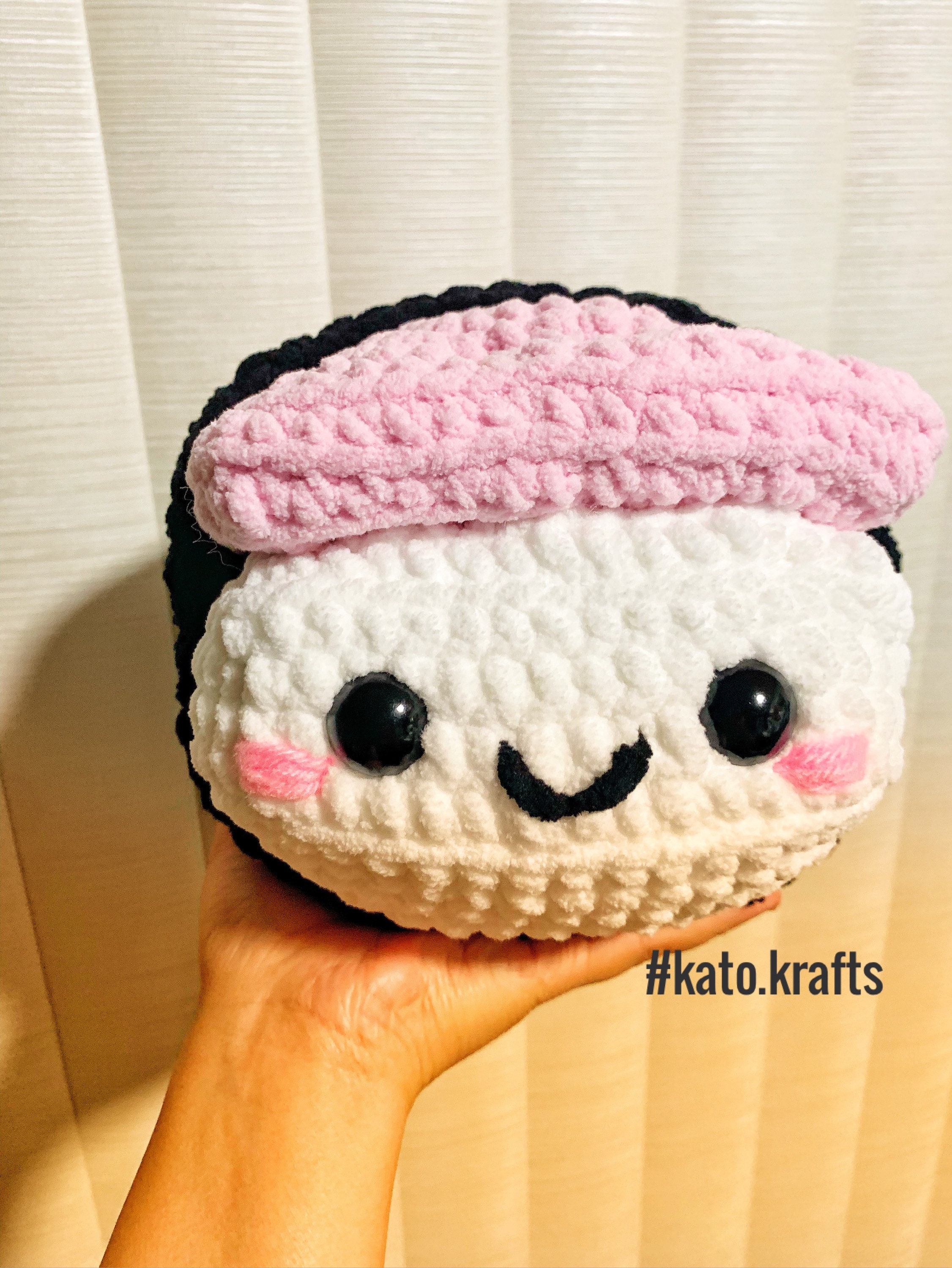 Crochet Spam Musubi / Chonky Spam Musubi - Etsy