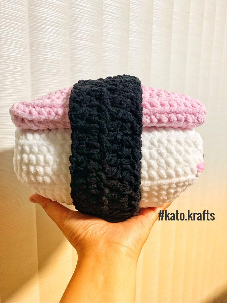 Crochet Spam Musubi / Chonky Spam Musubi - Etsy