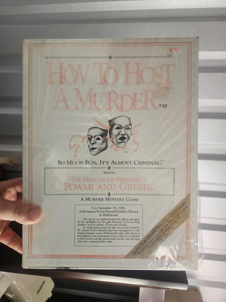 How to Host a Murder Episode: Hollywood Premiere of Powar and Greede ...