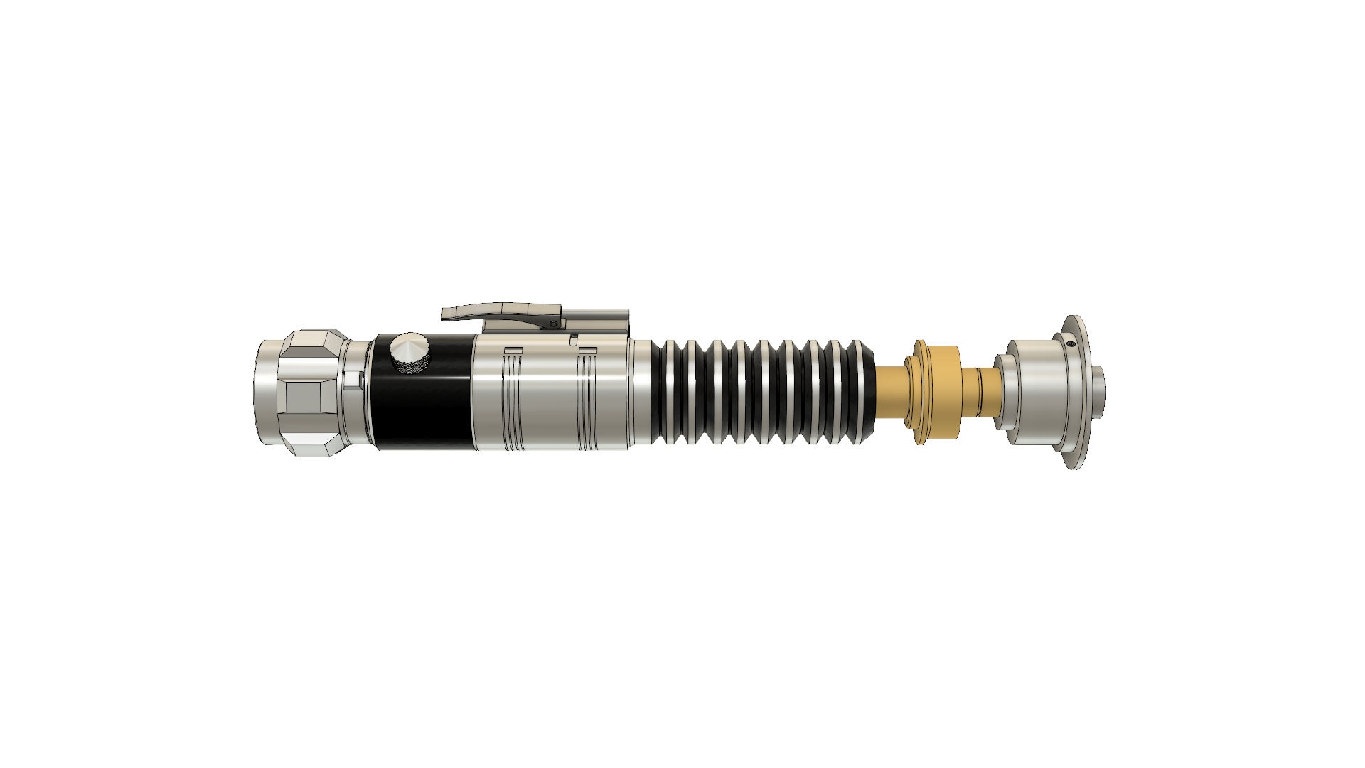 Luke Skywalker V2 Lightsaber Hilt 3D Printable Files - Etsy