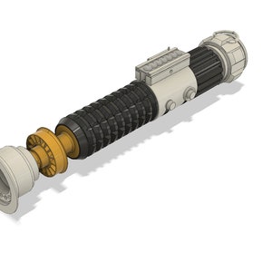 Obi Wan Kenobi ANH Lightsaber Hilt 3D Printable Files - Etsy Canada
