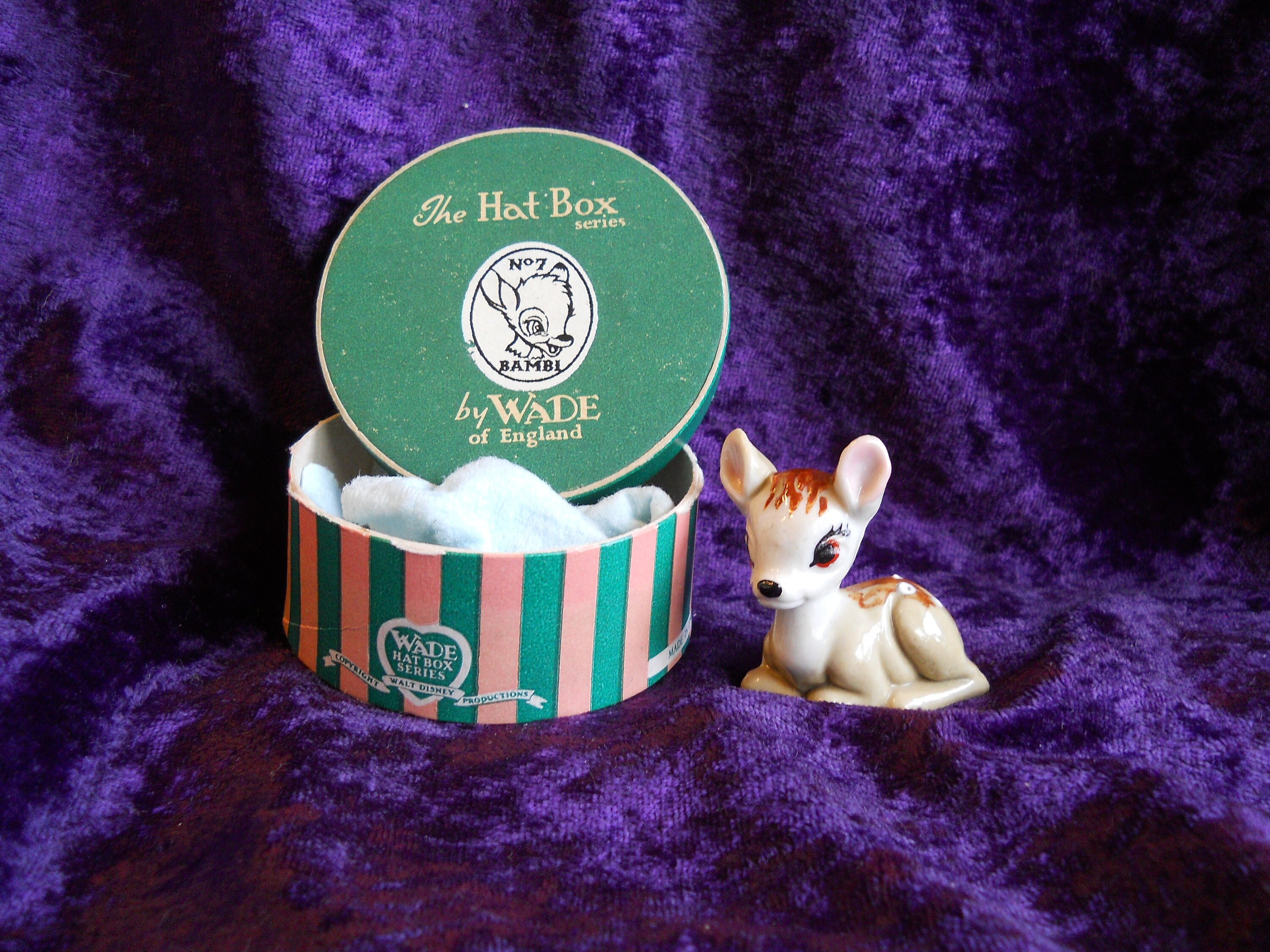 Disneyana Vintage Wade Hat Box Series Bambi 7 - Etsy