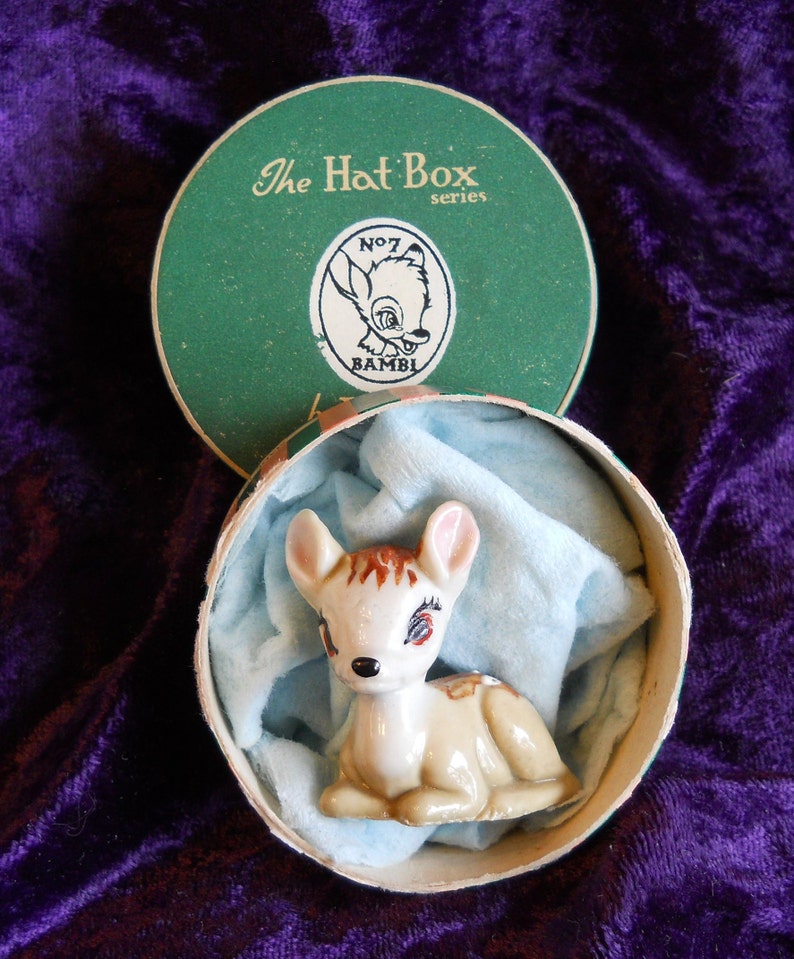 Disneyana Vintage Wade Hat Box Series Bambi 7 - Etsy