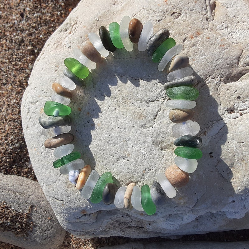 Beach Stone Jewelry - Etsy