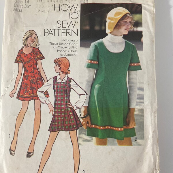 Vintage Dress Sewing Patterns - Etsy